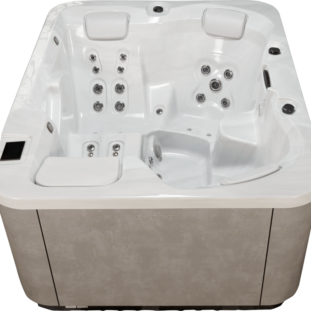 Le spa 3 places : compact, polyvalent et pratique - EuroPiscine